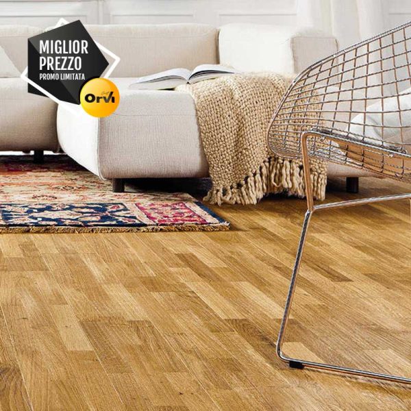 Parquet rovere naturale prefinito | Orvi Industrie
