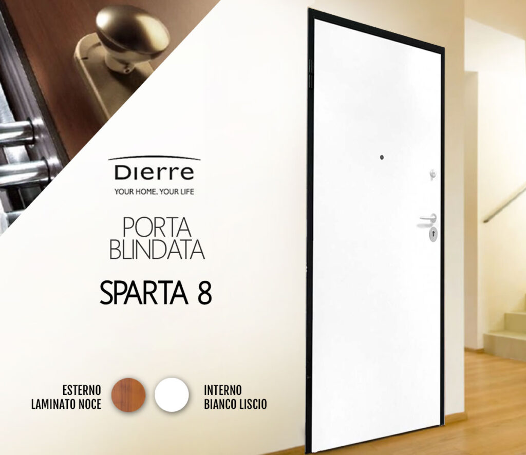 Portone blindato Sparta 8 bicolor | Orvi Industrie